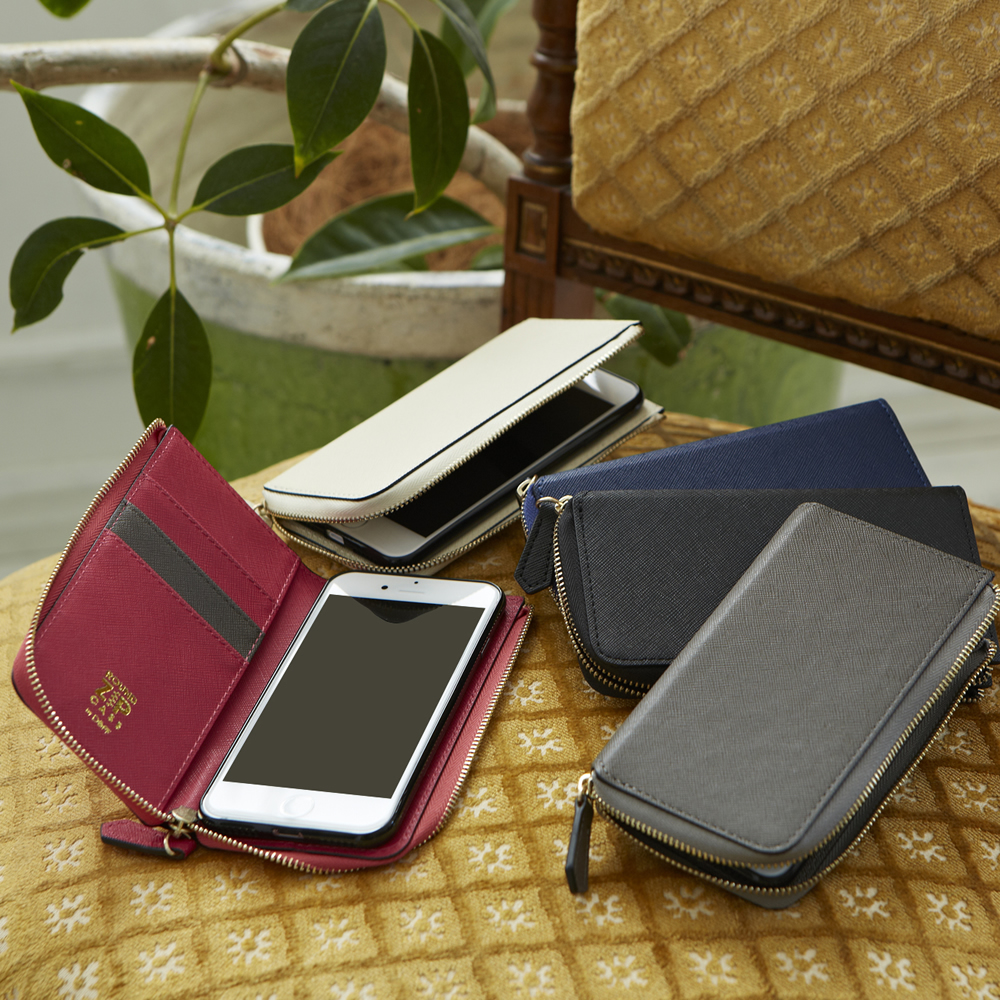 ROUND ZIP CASE for iPhone 8 / 7 / iPhone 8 Plus / 7 Plus | Deff Corporation